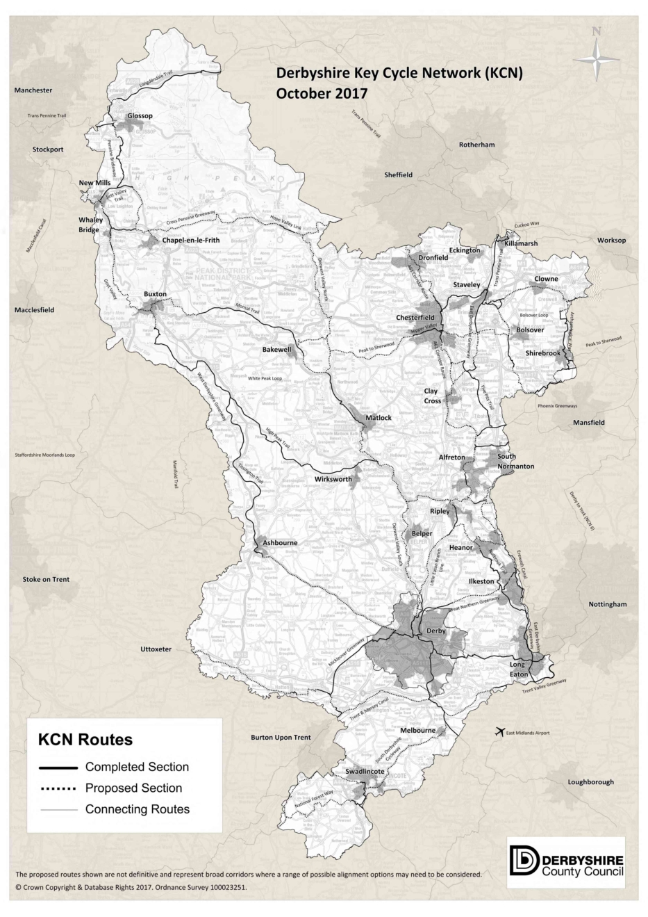 Comment on the Derbyshire cycle network plans - Derby Cycling Group