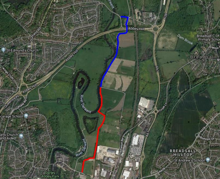 Derwent Valley Cycleway reaches landmark - Derby Cycling Group