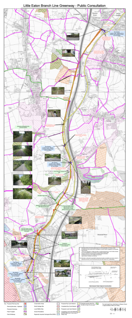 Little Eaton Branch Line Transformation - Derby Cycling Group