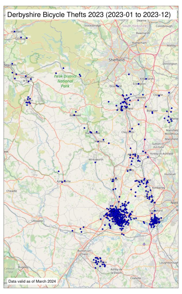 Bicycle thefts - Derby Cycling Group